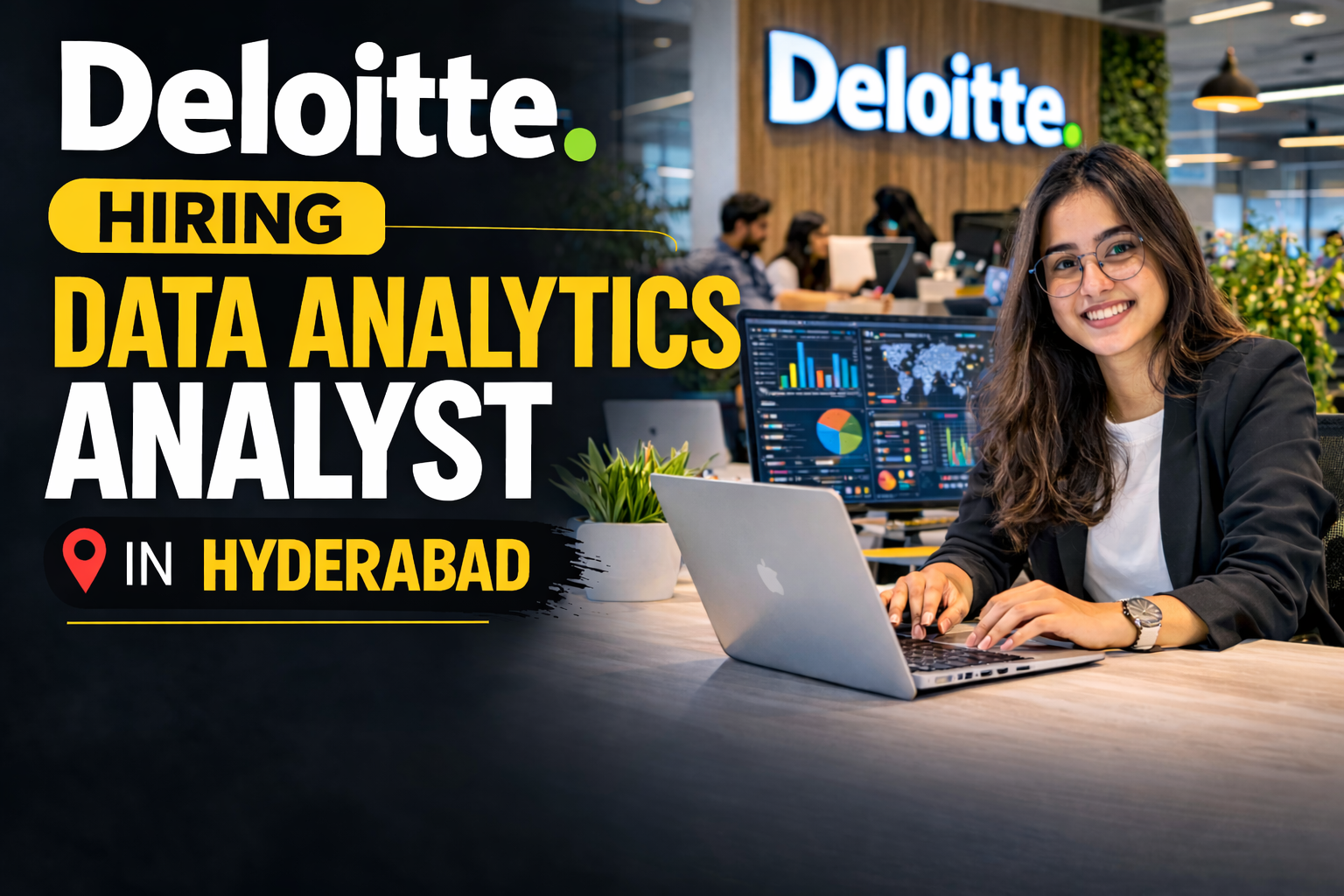 Deloitte Hiring Data Analytics Analyst in Hyderabad – 2026 Off-Campus ...